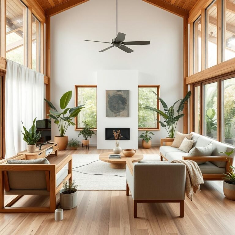 Organic Modern Living Room Decor Tips