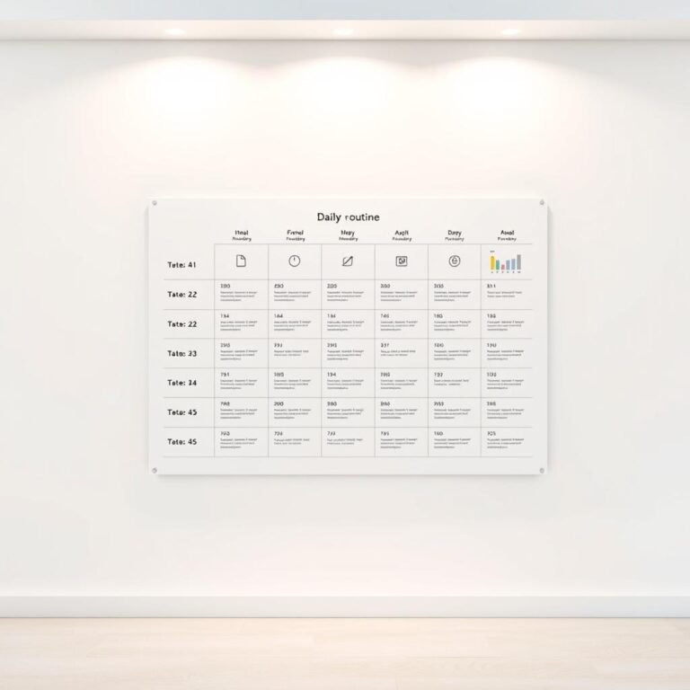 10 Best Daily Routines Poster Designs to Stay Organized